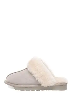 EVERAU AUSTRALIA Raven Suede Slippers - Grey