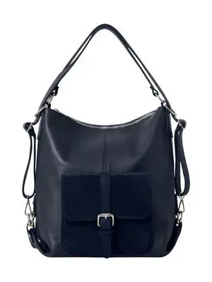 BETSY & FLOSS 2-in-1 Convertible Sarno Backpack Tote - Blue