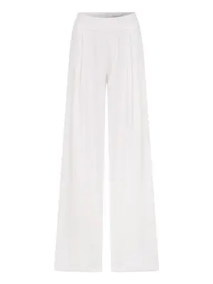 NAZLI CEREN Mui Wide-Leg Linen Trousers
