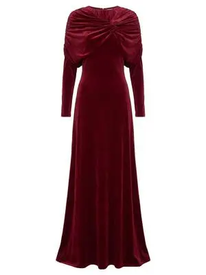 ASHITA FERNANDES Bianca Princess Dress - Red
