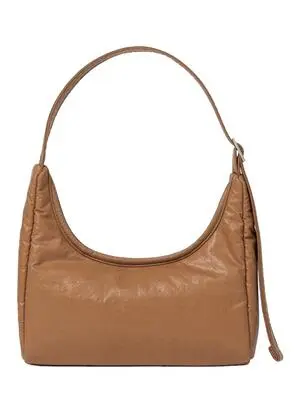 HAH ARCHIVE Leather Textured Shoulder Bag - Brown