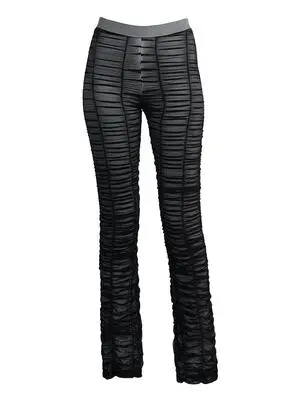 BY NOA RAWITZ The Echo Shirred Stretch Pants - Black/white/grey