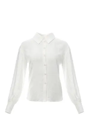 MARGOT VII Sky Shirt - White