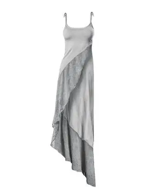 ZHENABIA Aria Asymmetrical Blouse - Grey