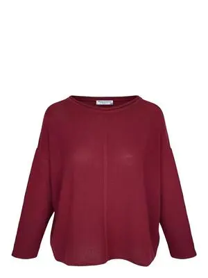 Haris Cotton Knitted Blouse - Red