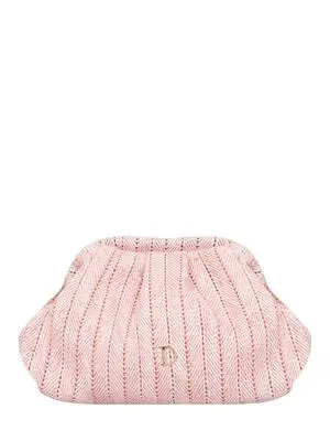 D’lueur Atelier Woven Twist Bag With Dustbag - Pink