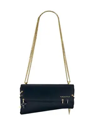 PIMPINICCHIO NEWYORK Asymmetrical Chain Bag - Black