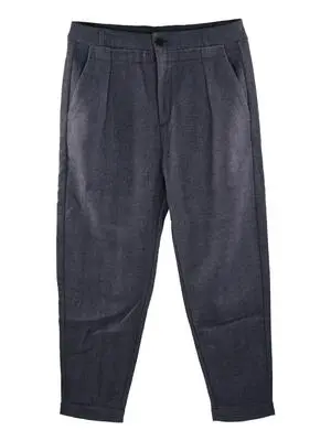 SMART AND JOY Wide Pleated Trousers - Grey