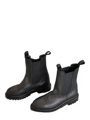 PINK HALEY Jordyn Chelsea Leather Boots