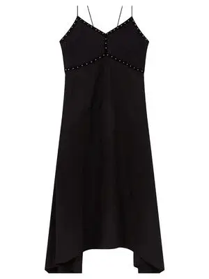 LITTLE LIES Landslide Studded Slip Dress - Black
