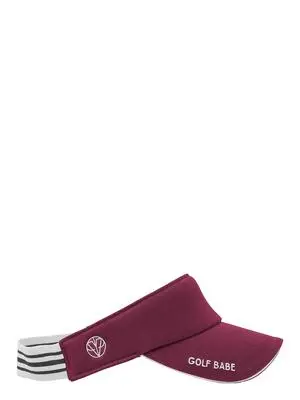 VICTORIA PAULSEN Cotton Visor - Red
