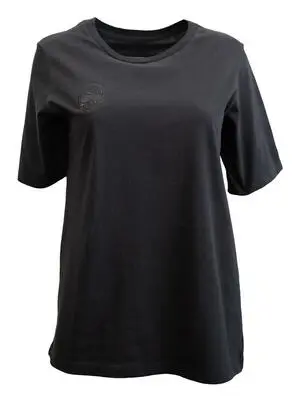 GALLERIADELE Short-sleeve T-shirt With Skull Embroidery - Black