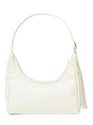 HAH ARCHIVE Leather Textured Shoulder Bag - Black/white