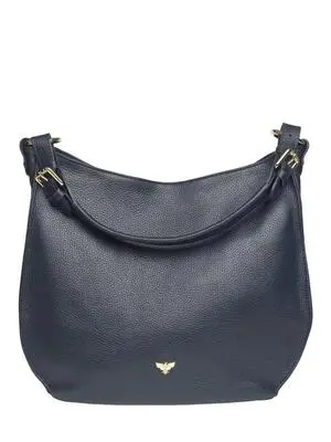 APATCHY LONDON Harriet Leather Shoulder Bag - Blue