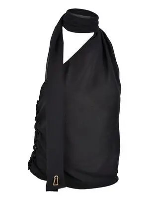 BIANCA RESORTWEAR June Halter Top - Black