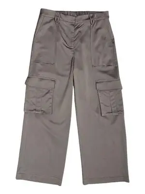 LINDSAY NICHOLAS NEW YORK Bleecker Street Cargo Pant - Silver