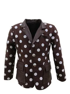 ZASTASTUDIO Naron Leather Blazer - Brown
