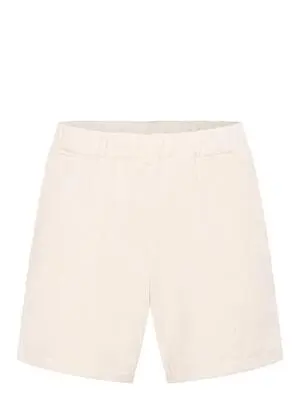 LITTLE MARINER Terry Relaxed-fit Shorts - White