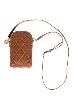 SJW BAGS LONDON Orée Quilted Leather Crossbody Bag - Brown