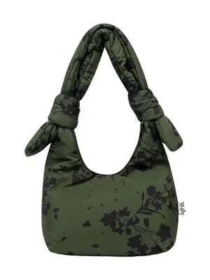 LEFRIK Biwa Puffy Mini Shoulder Bag - Green