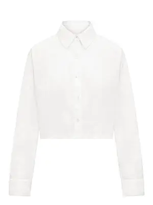 NUDEA The Cropped Shirt - White
