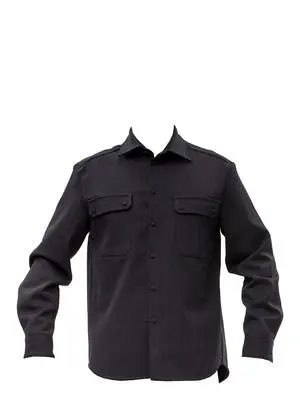 MAISON BOGOMIL Military Shirt - Black