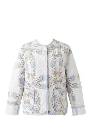 THE WELL WORN The Well Worn Chloe Patchwork Quilt Jacket