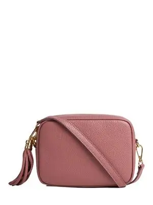 BETSY & FLOSS Verona Crossbody Bag With Tassel And Two Adjustable Straps - Pink