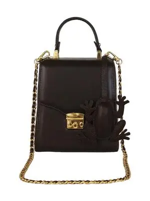 F3ROG BY RANA Crossbody Box Bag - Brown