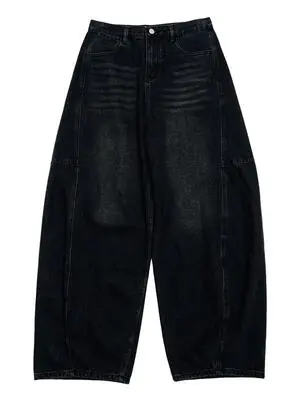 MUTE BY JL Kai Barrel Leg Jeans