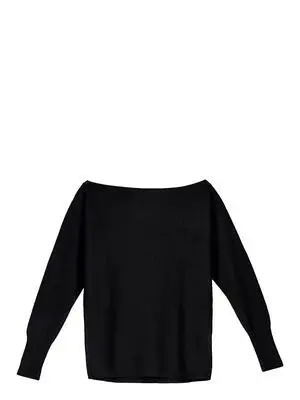 BEL CASHMERE Claudia Cashmere Sweater - Black