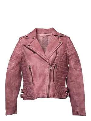 ZASTASTUDIO Biker Leather Jacket
