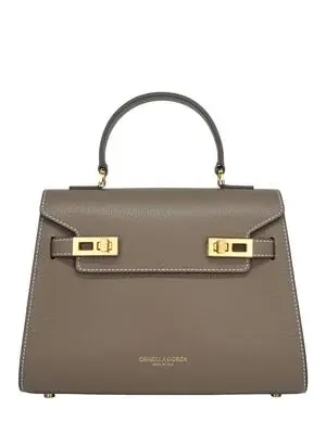 ORNELLA GORZA Capri Handbag - Grey