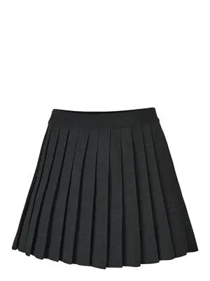 SALANIDA Pleated Mini Skirt - Black