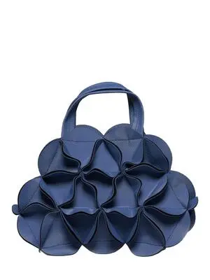 ELEMOOD_JAPAN Blossom Shoulder Boston Bag - Blue