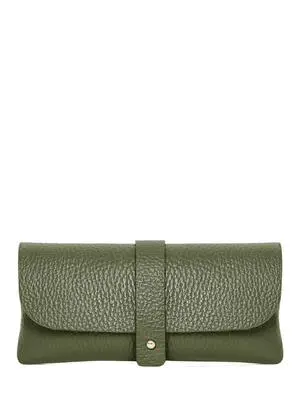 BETSY & FLOSS Small Clutch Purse Or Glasses Case - Green