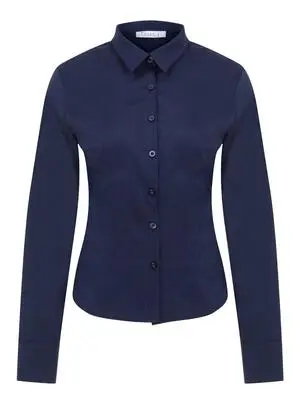 MAAN ISTANBUL Classic Slim Fit Shirt - Blue