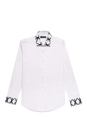 EIGHT X Bardem Artisan Edition Button Down Shirt - White