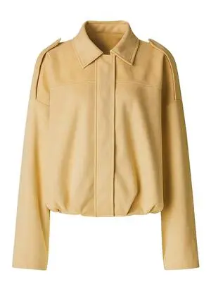 ATS THE LABEL Qiana Suede Jacket - Brown