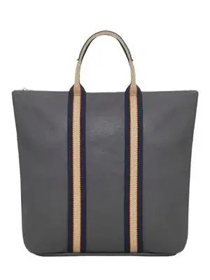 BETSY & FLOSS Manarola Leather Backpack - Grey
