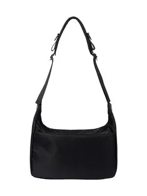 HAH ARCHIVE High-density Nylon Shoulder Bag With Laptop Sleeve - Black