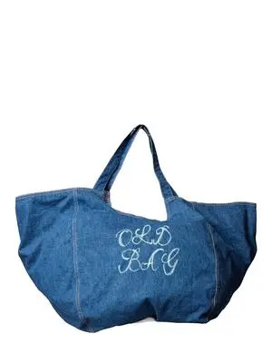 LOVE AND NOSTALGIA Repurposed Denim Tote