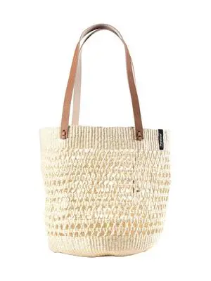 MIFUKO Kiondo Open Weave Shopper Basket - Brown