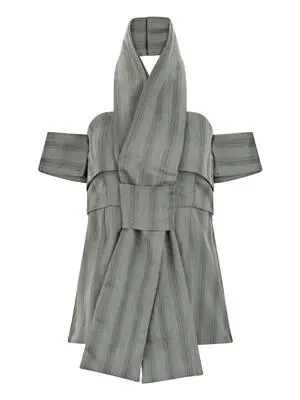BOUTIQUE KAOTIQUE Multi-layered Top - Grey