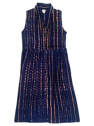 Pink Haley Tina Midi Dress - Blue