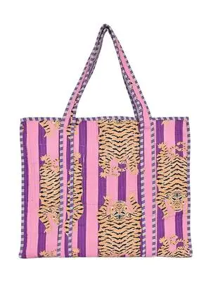 CYC Handcrafted Cotton Tote Bag - Pink