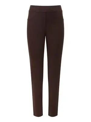 JAMES LAKELAND Cigarette Trousers - Brown