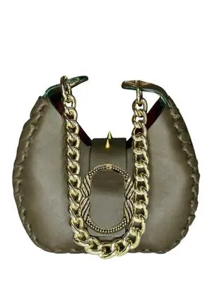 RUJ HERITAGE Mini Hobo Bag - Green