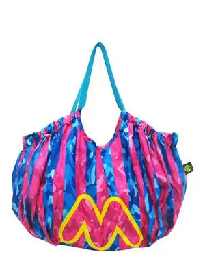 KAPTURE Mogols Artman Foldable Eco Tote Bag - Blue