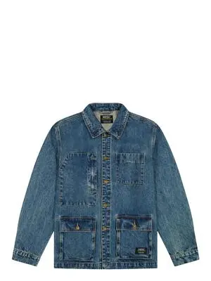 WESC Denim Chore Jacket - Blue